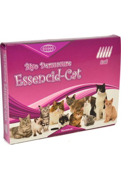 Essencid-Cat Ense Damlası 1 ml x 5 Adet Essencid-Cat Ense Damlası 1 ml x 5 Adet