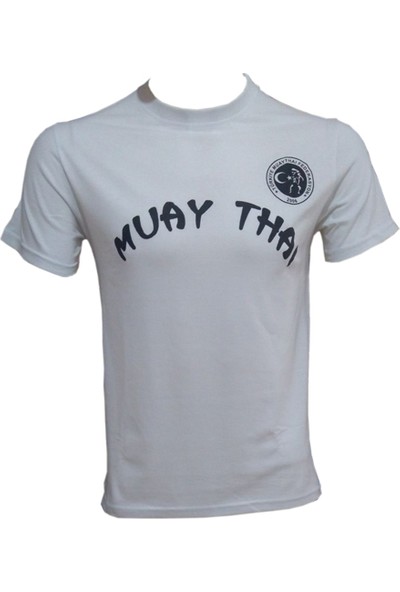 Evox Kickboks Tişörtü Beyaz