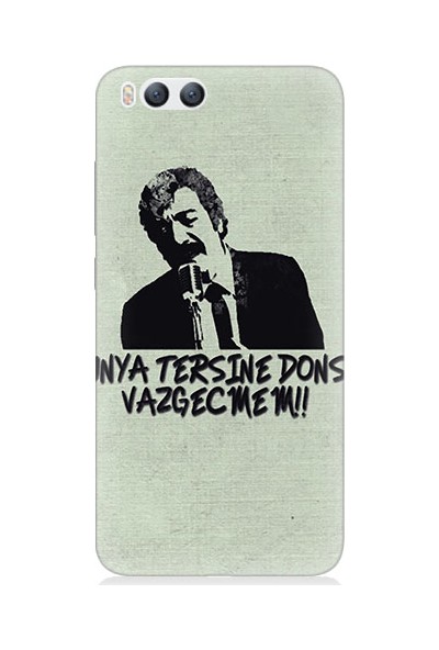 Teknomeg Xiaomi Mi 6 Müslüm Gürses Desenli Tasarım Silikon Kılıf