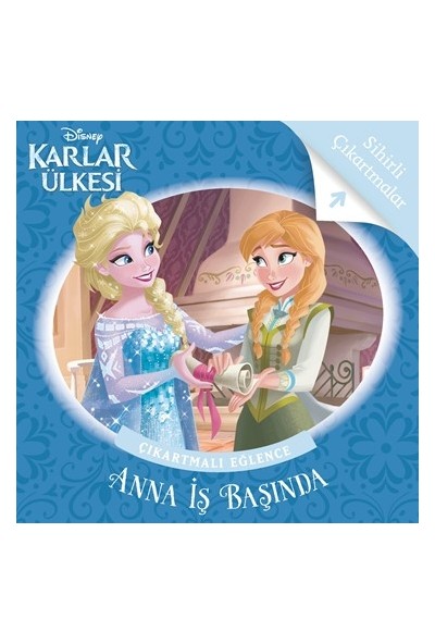 Disney Karlar Ülkesi - Anna İş Başında Çıkartmalı Eğlence Disney Karlar Ülkesi - Anna İş Başında Çıkartmalı Eğlence