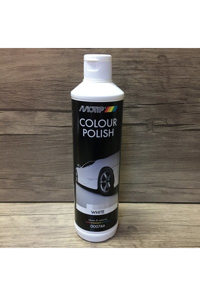 Motip Colour Polish Renkli Cila Beyaz 500Ml Motip Colour Polish Renkli Cila Beyaz 500Ml