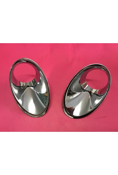 Oem Renault Megane 3 Sis Far Kapağı Nikelajı 2'Li Takım Sağ Sol