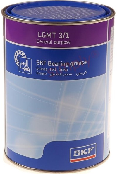 Skf Lgmt3/1 Çok Amaçlı Lityum Rulman Gres Yağı 1Kg Skf Lgmt3/1 Çok Amaçlı Lityum Rulman Gres Yağı 1Kg