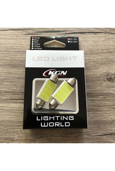 Kgn Beyaz Sofit Cob Led Ampül 12V Smd 39Mm Kgn Beyaz Sofit Cob Led Ampül 12V Smd 39Mm