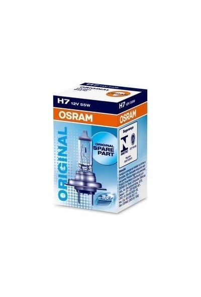 Osram H7 12V 55W Far Ampülü 2 Adet Alman Üretim