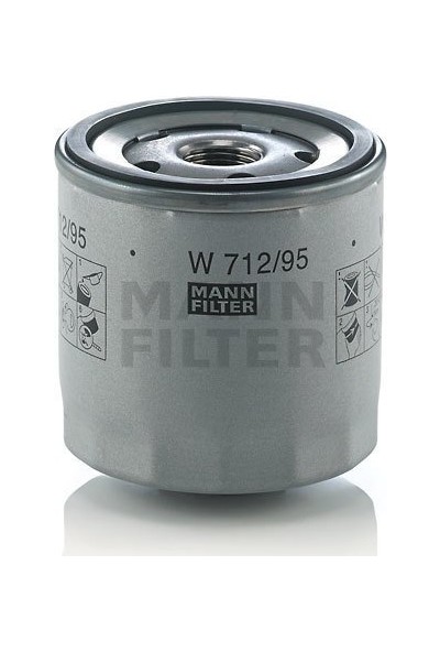 Mann Filtre Mann Golf 7, Leon 1.2, 1.4 Tsi 2013-2017 Yağ Filtresi Mann Filtre Mann Golf 7, Leon 1.2, 1.4 Tsi 2013-2017 Yağ Filtresi