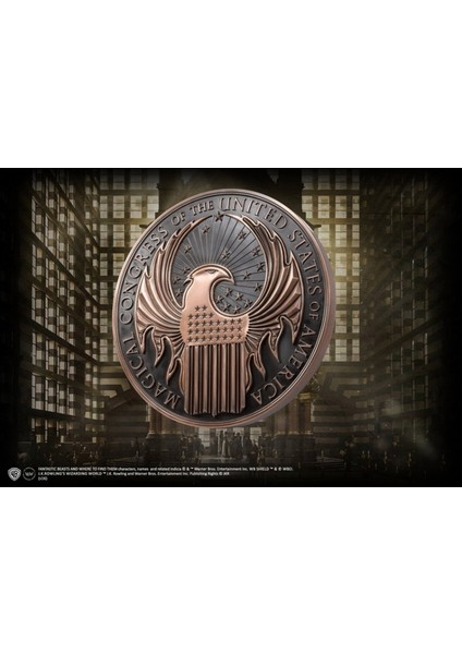 Noble Collection Fantastic Beasts Macusa Crest Duvar Dekoru Fiyatı