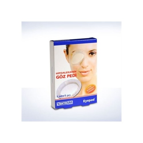 Beta Göz Pedi 5li Steril Kendinden Yapışkanlı 6.5X9.5cm Fiyatı