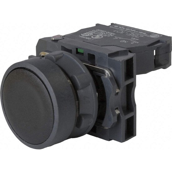 Schneider Electric XB5AA21N Siyah Sıva Altı Buton Ø22 Yaylı Fiyatı