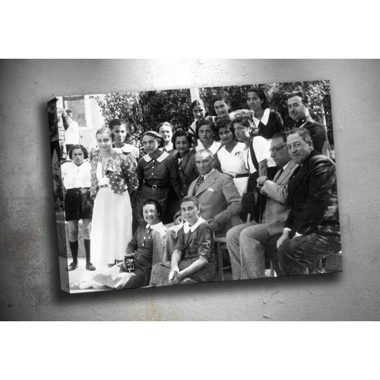 Caddeko Ata-62 Atatürk Kanvas Tablo 70 x 100 cm Fiyatı