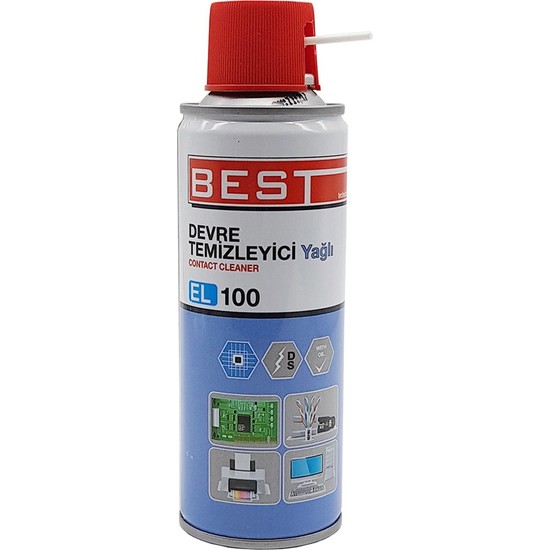 Best El 100 Elektronik Devre Temizleyici Yağlı 200 Ml Fiyatı