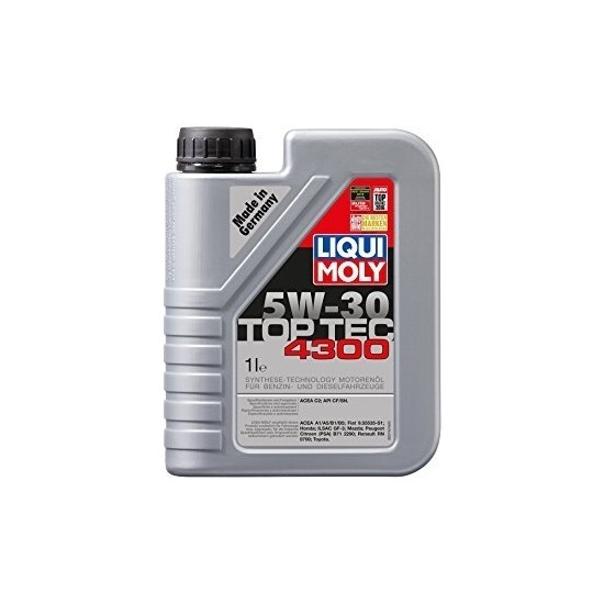 Liqui Moly Top Tec 4300 5W-30 1 Litre Motor Yağı ( Üretim Fiyatı