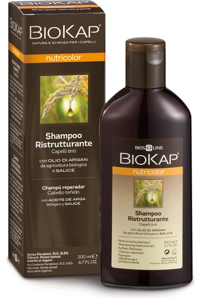 Biokap Boyalı Saçlar Yapılandırıcı Şampuan 200 ml Biokap Boyalı Saçlar Yapılandırıcı Şampuan 200 ml