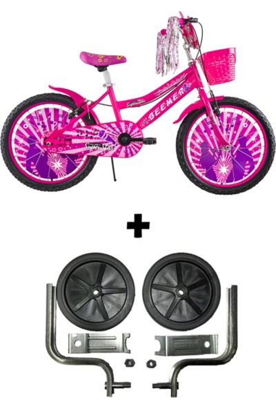 20 .jant Pembe Çocuk Bisikleti - Denge Tekeri Hediyeli 20 .jant Pembe Çocuk Bisikleti - Denge Tekeri Hediyeli