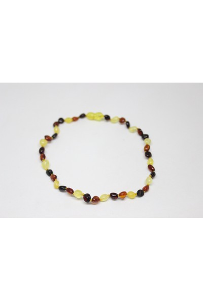 Yaşam Tohumu Kehribar Bebek Kolyesi (0-3 Yaş) (18080)