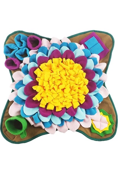Three Beans 50X50 cm Pet Köpek Snuffle Mat Burun Kokusu Eğitim Koku Pad Yavaş Besleme Kase Gıda Dağıtıcı Halı Kaymaz Bulmaca Oyuncak | Köpek Oyuncakları - (Yurt Dışından) Three Beans 50X50 cm Pet Köpek Snuffle Mat Burun Kokusu Eğitim Koku Pad Yavaş Besleme Kase Gıda Dağıtıcı Halı Kaymaz Bulmaca Oyuncak | Köpek Oyuncakları - (Yurt Dışından)