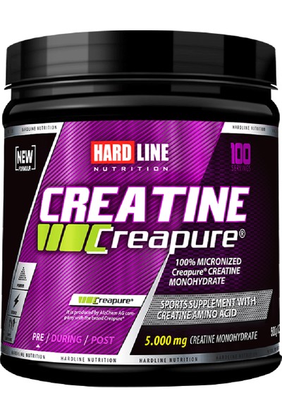 Hardline Creapure Kreatin 500 Gr Hardline Creapure Kreatin 500 Gr