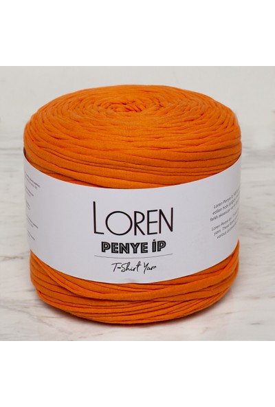 Loren Penye Kumaş El Örgü Ipi Turuncu - 149