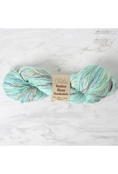 Himalaya Fibra Natura Bamboo Bloom Handpaints Ebruli El Örgü Ipi - 305