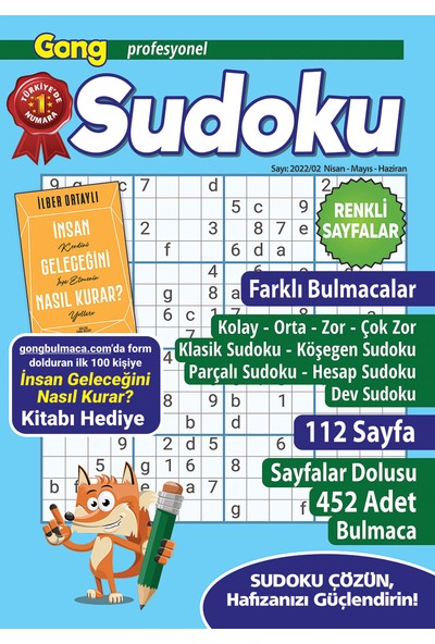 Gong Profesyonel Sudoku 2022/02 Gong Profesyonel Sudoku 2022/02