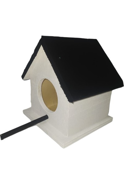 Değerli Hobi Ahşap Kuş Yuvası Dış Mekan Suya Dayanıklı