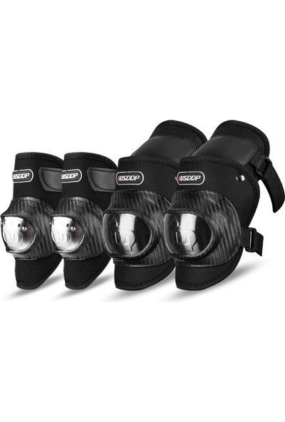 Bsddp Motosiklet Dizlik Koruma Set 4 Lü (Yurt Dışından)