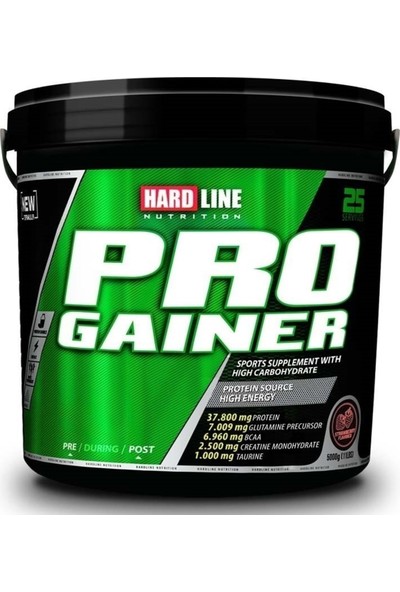 Hardline Nutrition Progainer 5 kg Strawberry Hardline Nutrition Progainer 5 kg Strawberry