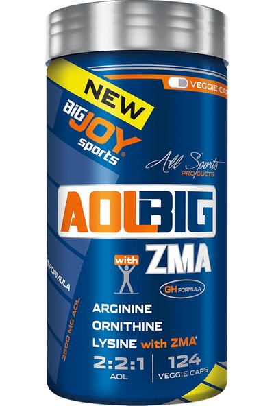 Bigjoy Sports Aol Big Zma 124 Kapsül Arjinin Bigjoy Sports Aol Big Zma 124 Kapsül Arjinin