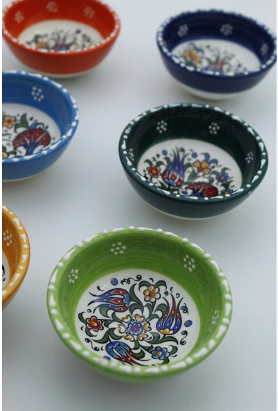 Çelikay Seramik 6 Lı Desenli YLMZ804 Renkli