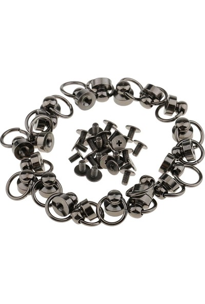 Lotin 20 Adet Gri 9 mm Emzik Çekme Yüzük Perçinler (Yurt Dışından) Lotin 20 Adet Gri 9 mm Emzik Çekme Yüzük Perçinler (Yurt Dışından)