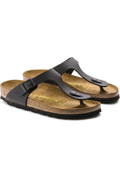 Birkenstock Gizeh Siyah Parmak Arası Terlik 43691 V2