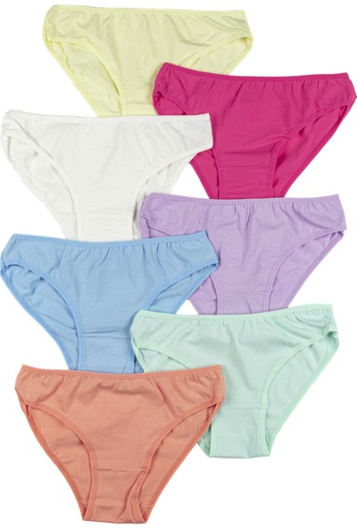 Nicoletta Turuncu Kadın Külot 7 Li Paket Likralı Nicoletta Turuncu Kadın Külot 7 Li Paket Likralı