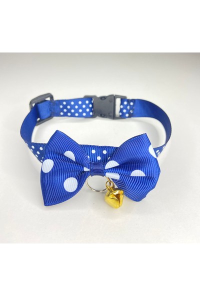 Hediye Ofisi Papyonlu Ayarlanabilir Kedi Tasması