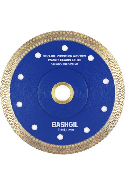 Bashgil Seramik Porselen Granit Fayans Kesici - 115×1,3 mm