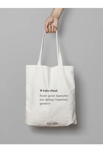 Tehlikeyi Hissetmek Bez Çanta Tehlikeyi Hissetmek Bez Çanta