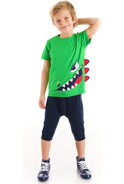 Denokids Haylaz Erkek Çocuk T-Shirt Kapri Takım Denokids Haylaz Erkek Çocuk T-Shirt Kapri Takım