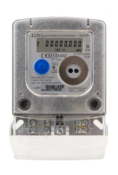 Luna Monofaze Elektronik Sayaç Lun 21 Luna Monofaze Elektronik Sayaç Lun 21