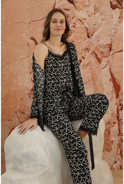 Arcan Sabahlıklı Pijama Takımı