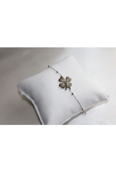 Ekru Accessorie Yonca Bileklik Ekru Accessorie Yonca Bileklik