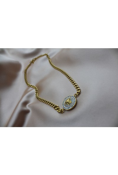 Ekru Accessorie Madalyon Kolye Ekru Accessorie Madalyon Kolye