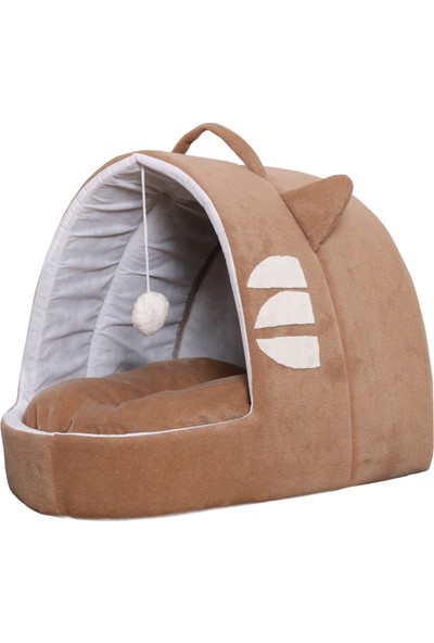 Beyzatex Bej Renk Kedi Köpek Yatağı Yuvası Beyzatex Bej Renk Kedi Köpek Yatağı Yuvası