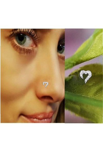 Begonia Accessories 925 Ayar Gümüş Zirkon Taşlı Kalp Hızma Begonia Accessories 925 Ayar Gümüş Zirkon Taşlı Kalp Hızma