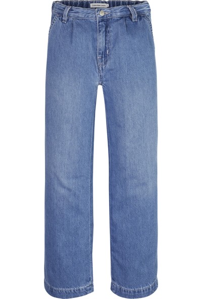 Calvin Klein IG0IG01431-SOFT Denim Woven Pants Normal Bel Skinny Fit Düz Mavi Kız Çocuk Denim Pantolon Calvin Klein IG0IG01431-SOFT Denim Woven Pants Normal Bel Skinny Fit Düz Mavi Kız Çocuk Denim Pantolon
