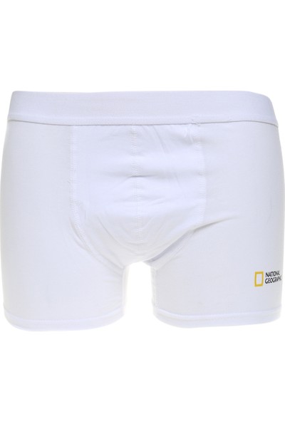 National Geographic NG-BXR07 Beyaz Erkek Boxer National Geographic NG-BXR07 Beyaz Erkek Boxer