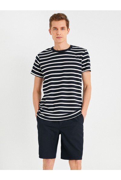 Koton Beli Bağcıklı Chino Şort