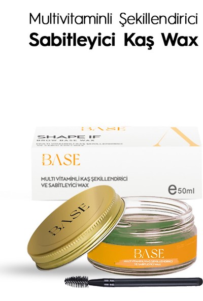 Brow Base Wax- Multi Vitaminli Kaş Şekillendirici ve Sabitleyici Wax