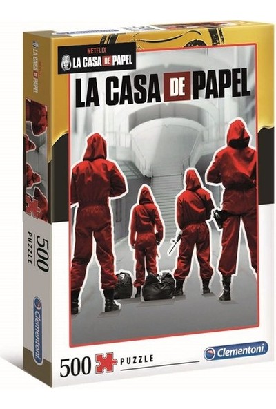 Clementoni - 500 Parça La Casa De Papel Yetişkin Puzzle - 1 Clementoni - 500 Parça La Casa De Papel Yetişkin Puzzle - 1