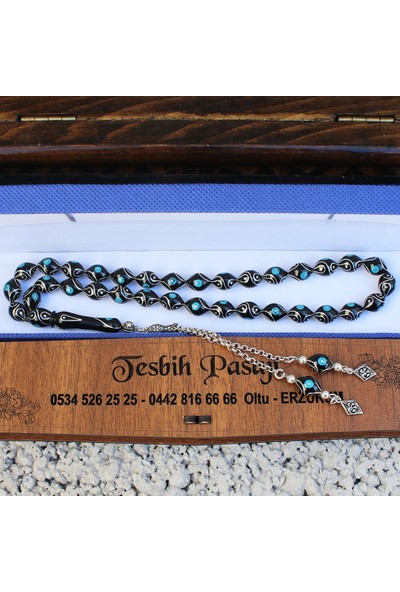 925 Ayar Gümüş Işlemeli Firuze Damla Motifli Beyzi Kesim Or 925 Ayar Gümüş Işlemeli Firuze Damla Motifli Beyzi Kesim Or