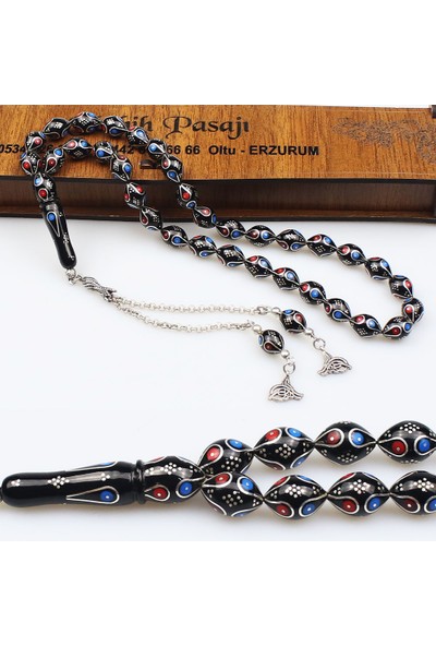 925 Ayar Gümüş Işlemeli Firuze Mercan Motifli Orijinal Oltu 925 Ayar Gümüş Işlemeli Firuze Mercan Motifli Orijinal Oltu