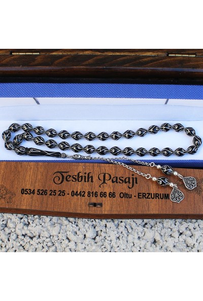 925 Ayar Gümüş Özel Işlemeli Gümüş Püskül Orijinal Ol